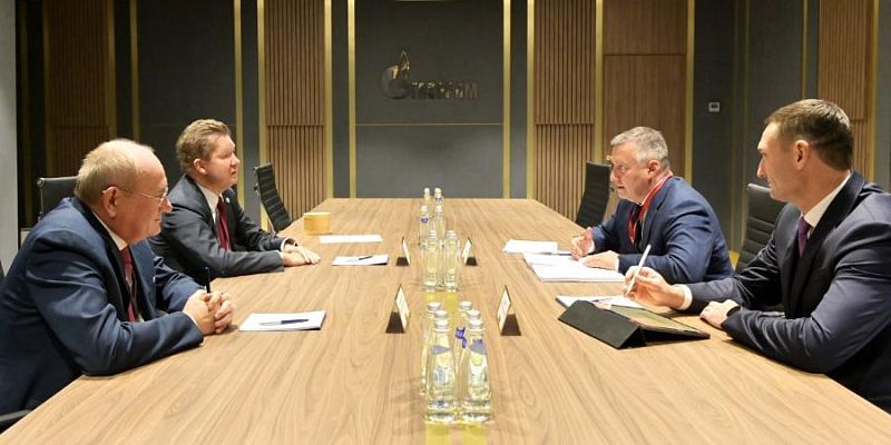 Газпром и Иркутская область обсудили вопросы газификации в т ч